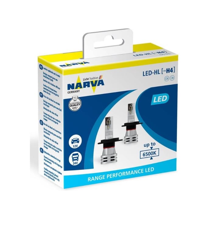 Foco NARVA LED H4 12/24v 24W P43t-38 cod 18032 NARVA | falabella.com