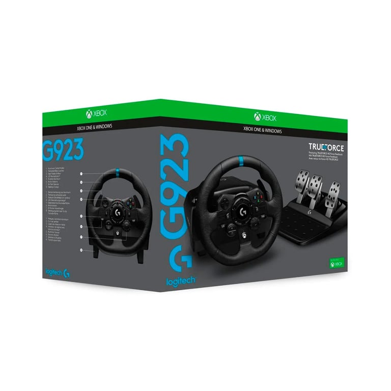 Logitech G923 Racing Wheel And Pedals For Xbox Series XS Xbox One ...
