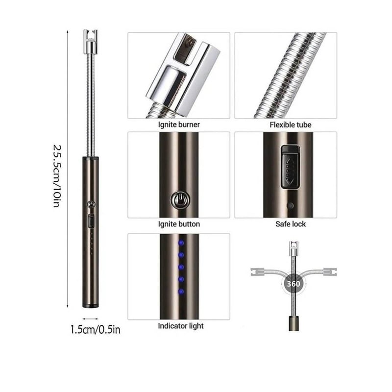 Encendedor eléctrico usb recargable para cocina GENERICO | falabella.com