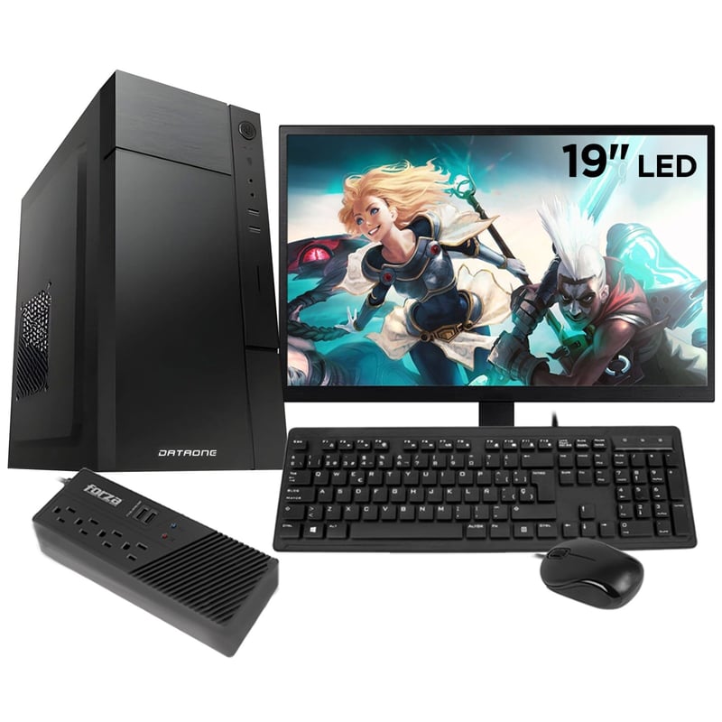 Computadora Pc Intel Core i5 8TH GEN RAM 8GB SSD 480GB Monitor 19 Led ...
