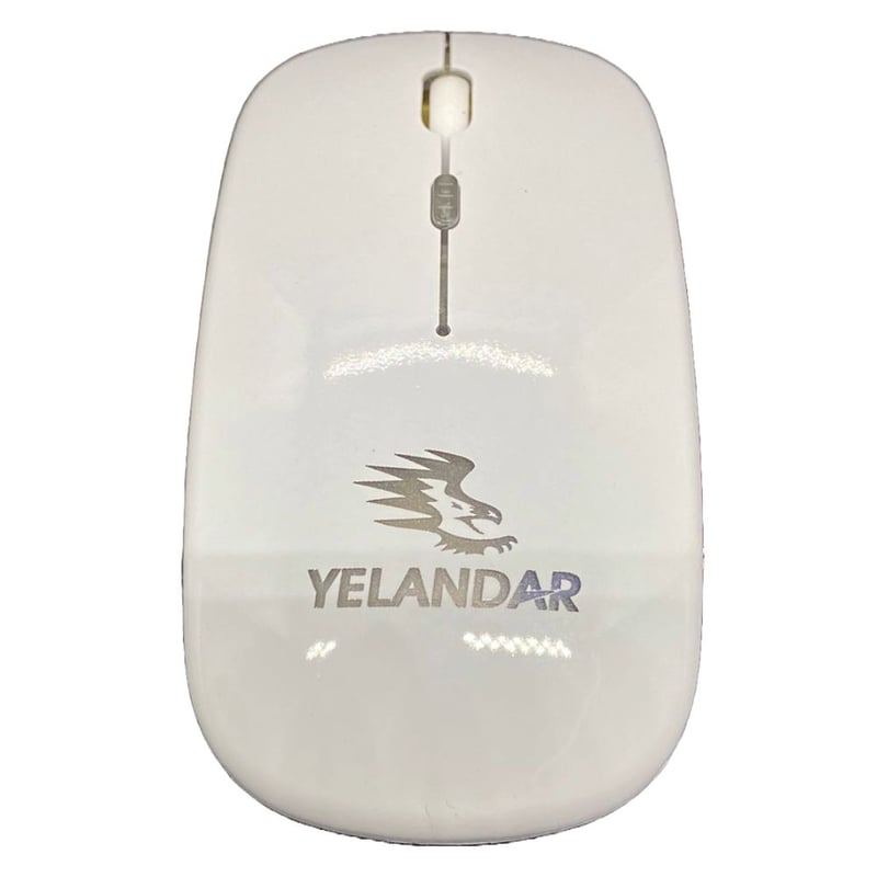 Mouse gamer inalámbrico color blanco Yelandar LED8 SEISA | falabella.com