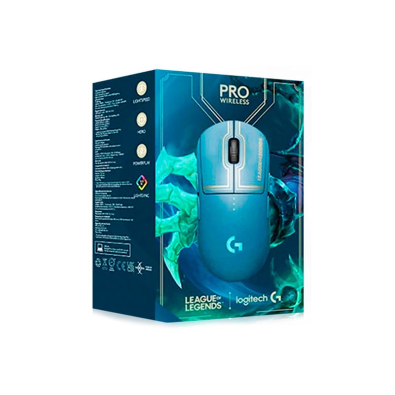 Mouse Gamer Logitech Pro Lightspeed Lol 2 Wireless Hero 25K LOGITECH ...