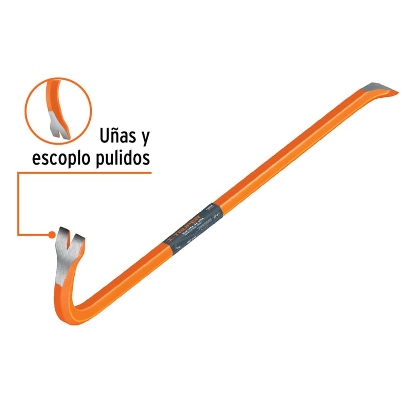 Pata de cabra 60 cm barreta para desencofrar, Truper TRUPER | falabella.com