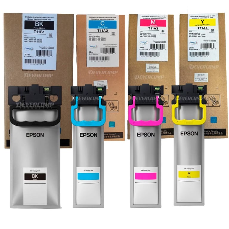Pack Tinta Epson para WorkForce WF-C5810 WF-C5890 EPSON | falabella.com