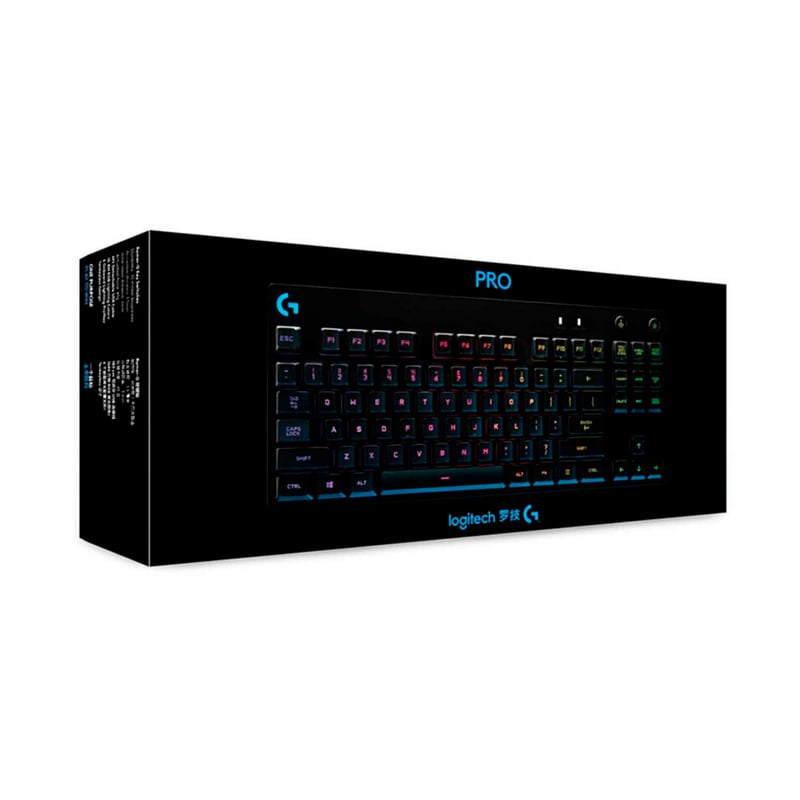 Teclado Logitech Pro Keyboard Rgb Usb Black LOGITECH | falabella.com