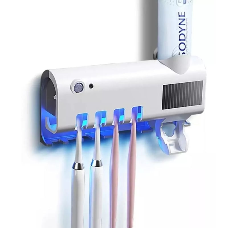 Porta Cepillos Inteligente con Dispensador de Pasta Dental UV | Sodimac ...