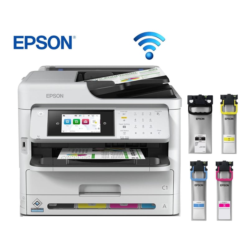 Impresora Epson WorkForce Pro WF-C5890 Multifuncion LAN WiFi USB EPSON ...