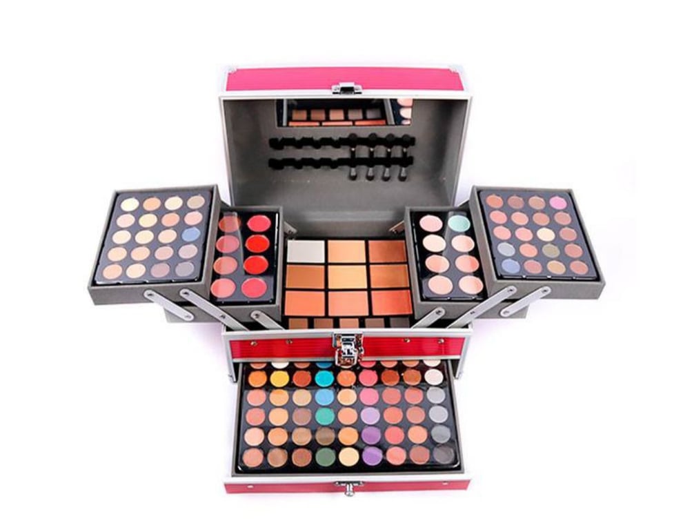 Set Kit de maquillaje profesional Miss Rose con neceser GENERICO ...