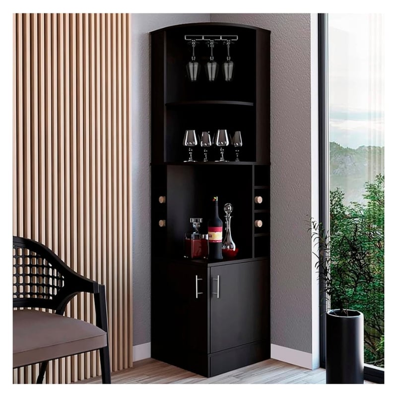 Bar Esquinero Porta Copas Botellas Calidad Premium ARMADO N548 MINARI ...