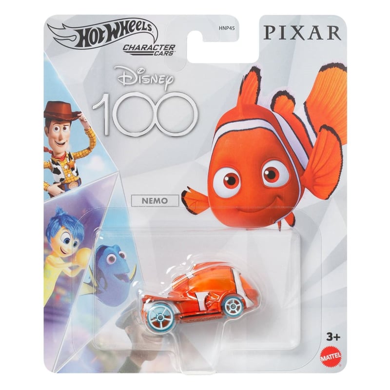 Hot Wheels Disney 100 años Cars - Nemo - Pixar HOT WHEELS | falabella.com
