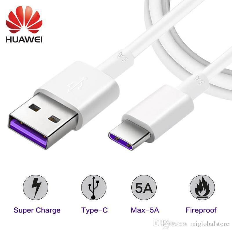 Cable Huawei USB a Tipo C 5A - Blanco HUAWEI | falabella.com