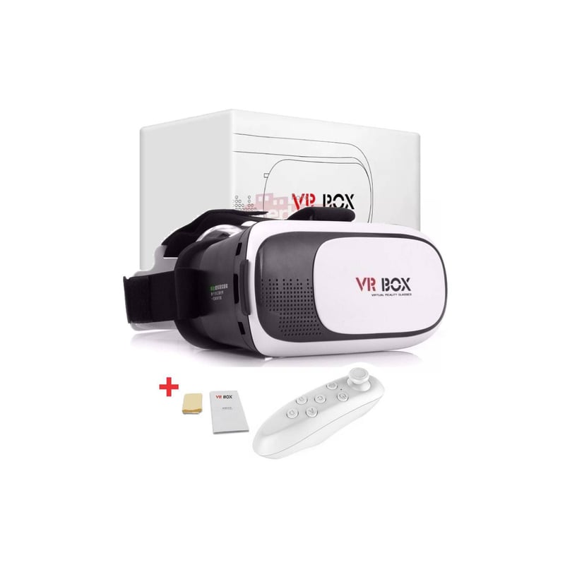 Lentes De Realidad Virtual Vr Box 360° Control Vr Bluetooth GENERICO ...
