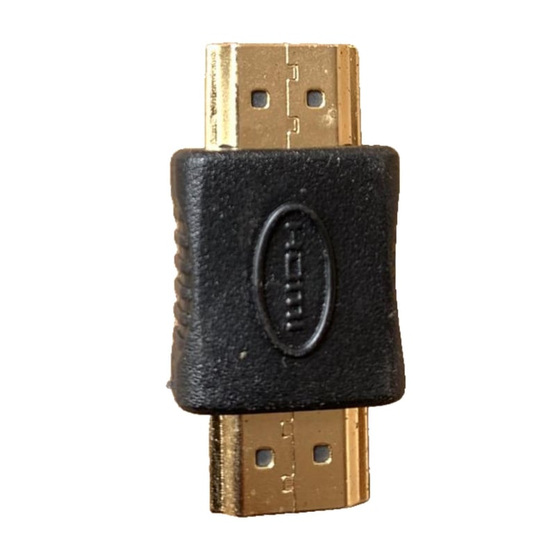 Adaptador Union HDMI Macho - HDMI Macho Acople Prolongador GENERICO ...