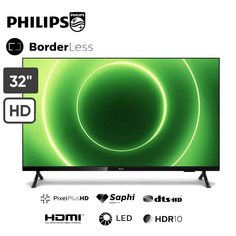 Televisor PHILIPS 32 " SMART TV HD 32PHD6825 PHILIPS | falabella.com