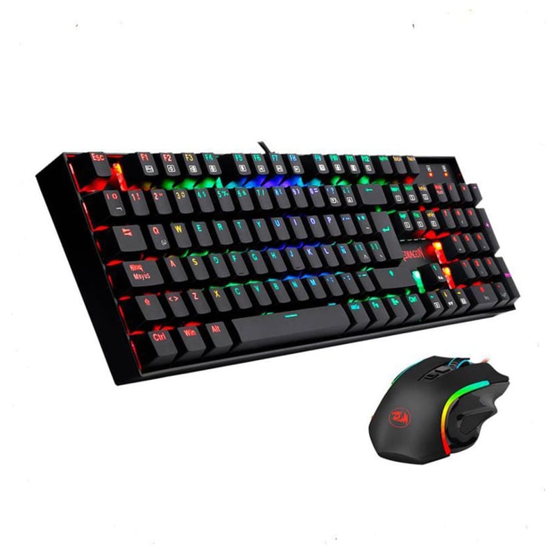Combo Teclado Y Mouse Gamer Redragon K551 Rgb Gaming Essentials ...