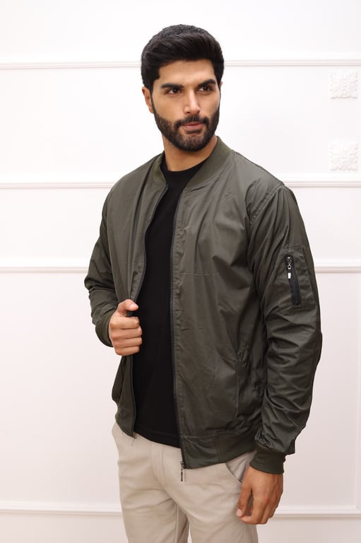 Casaca Genérico Bomber Jacket Verde GENERICO | falabella.com