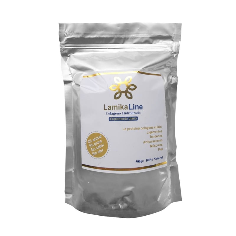 Colágeno Hidrolizado Puro Proteína Colágena 100% Lamika Line 500gr ...