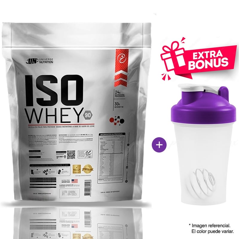 ISO WHEY 90 3000gr - UN PROTEÍNA ISOLATADA CHOCOLATE UNIVERSE NUTRITION ...