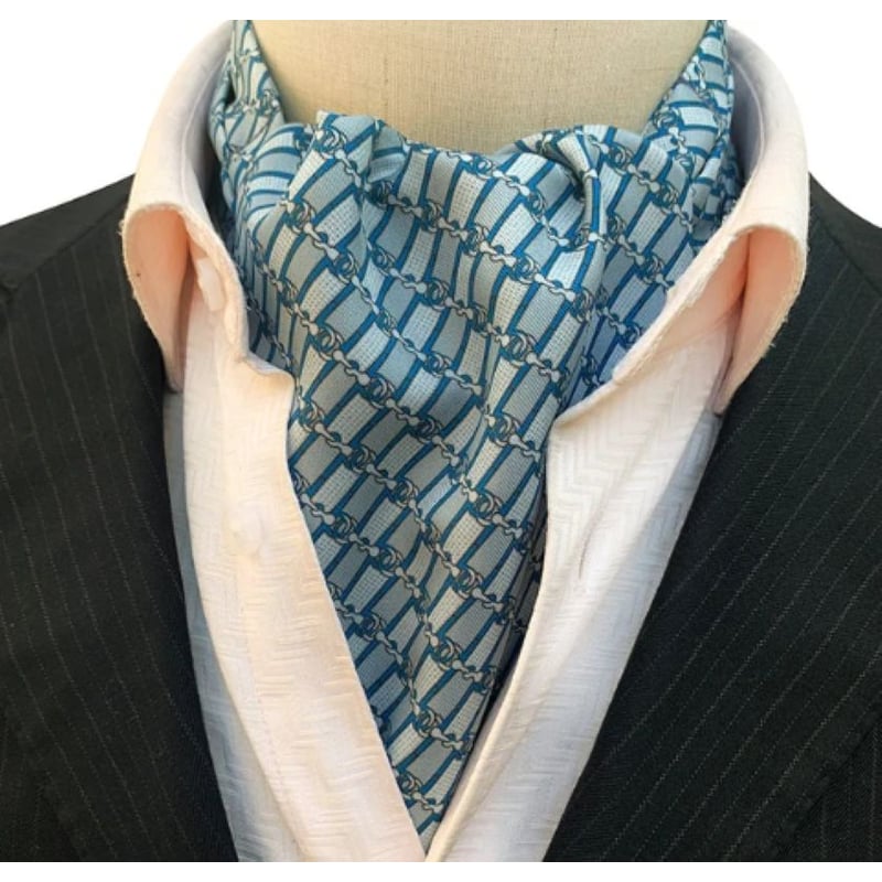 Bufanda Hombre Corbata Ascot Modelo Ronald - Celeste KAST PE ...