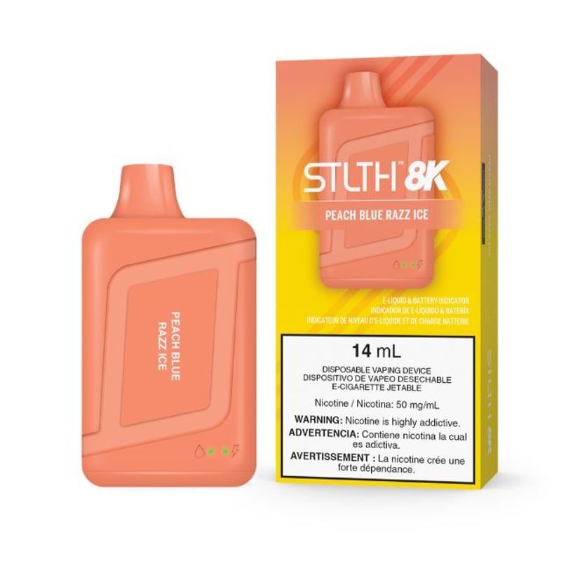 VAPE STLTH 8K - PEACH BLUE RAZZ ICE STLTH | falabella.com