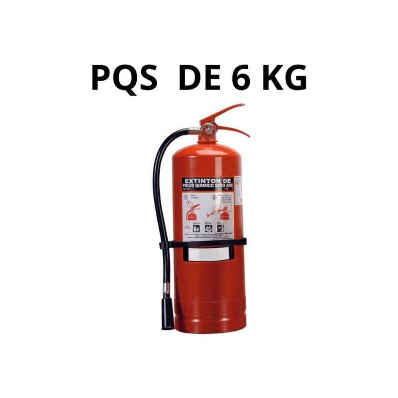 Extintor 06 KG PQS ABC 75% | Sodimac Perú