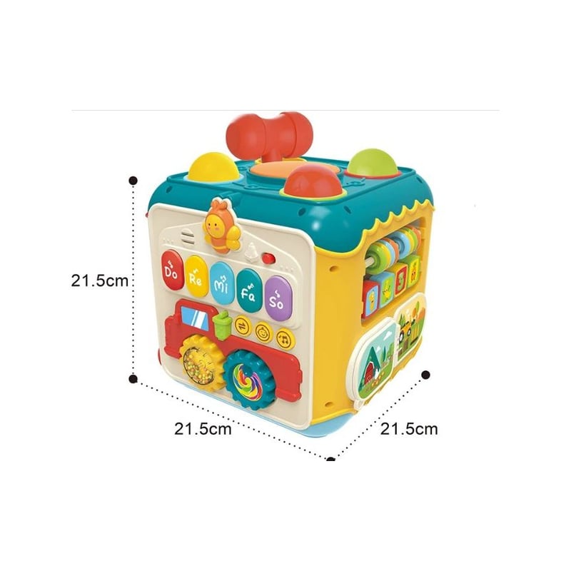 Cubo Interactivo Infantil con Múltiples Actividades GENERICO ...