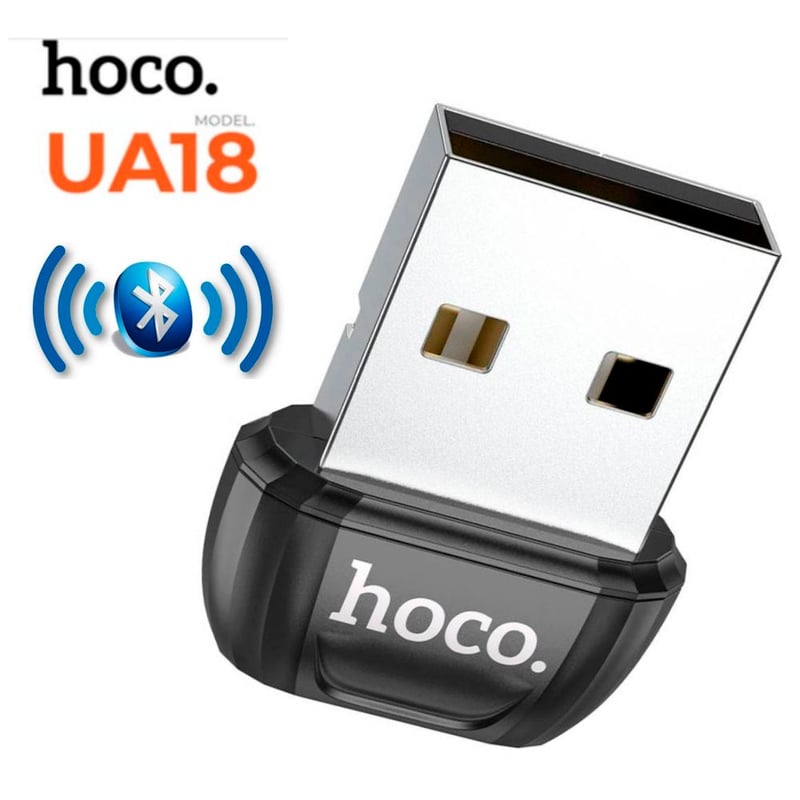 Adaptador USB Bluetooth UA18 HOCO Transmisor TV Laptop Sin Cables HOCO ...