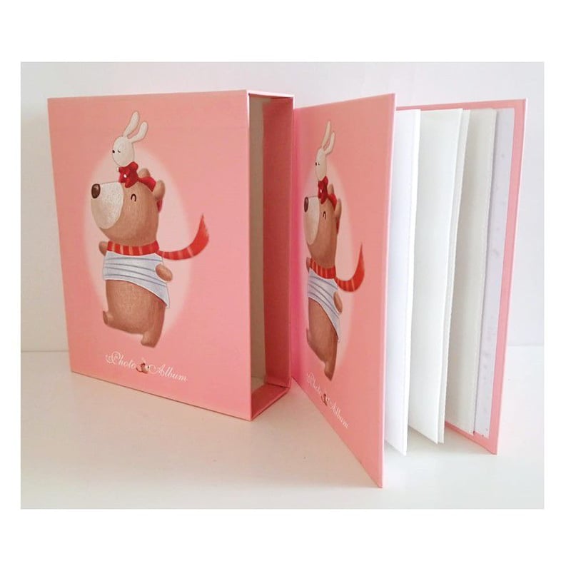 Album De Fotos 40 Fotos Jumbo 15x10 Con Caja De Proteccion Osito ...