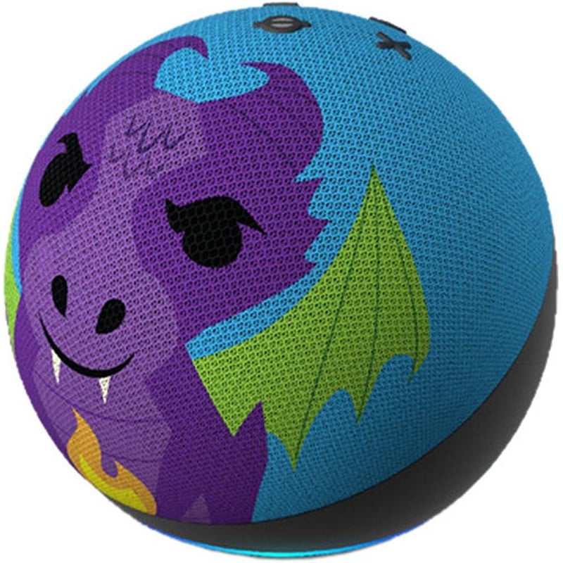 Amazon Echo Dot 5th Gen Kids con Alexa color Dragon | Sodimac Perú