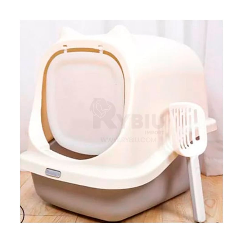 Arenero Cerrado con Orejitas de Gato en Color Plomo… RYBIU IMPORT ...