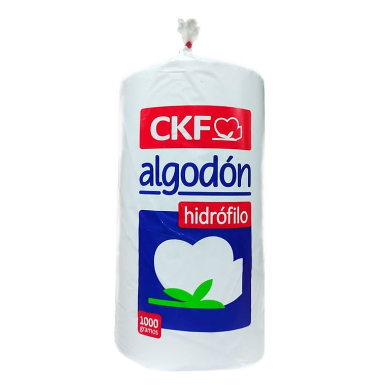 Algodón Para Uso medico o Hospitalario Hidrófilo CKF 1000 gr GENERICO ...