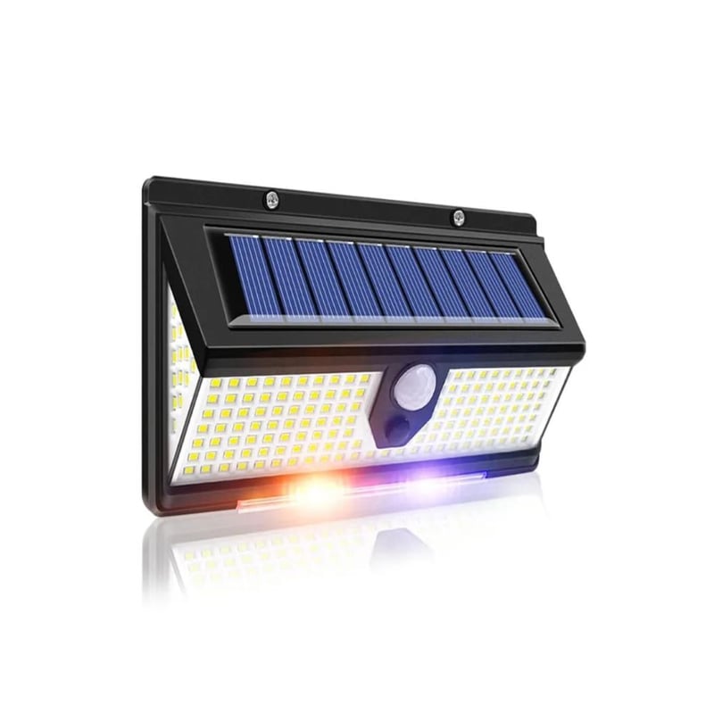 Lampara con Panel Solar para Exterior Jardin Pared GENERICO | falabella.com