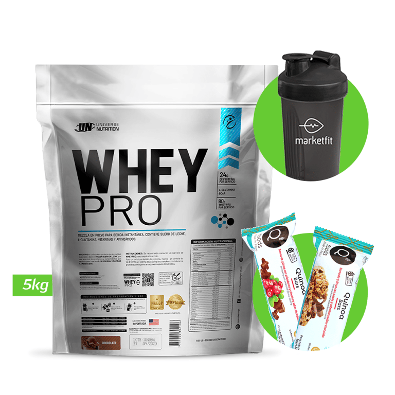 WHEY PRO 5KG PROTEÍNA UN CHOCOLATE REGALO UNIVERSE NUTRITION ...