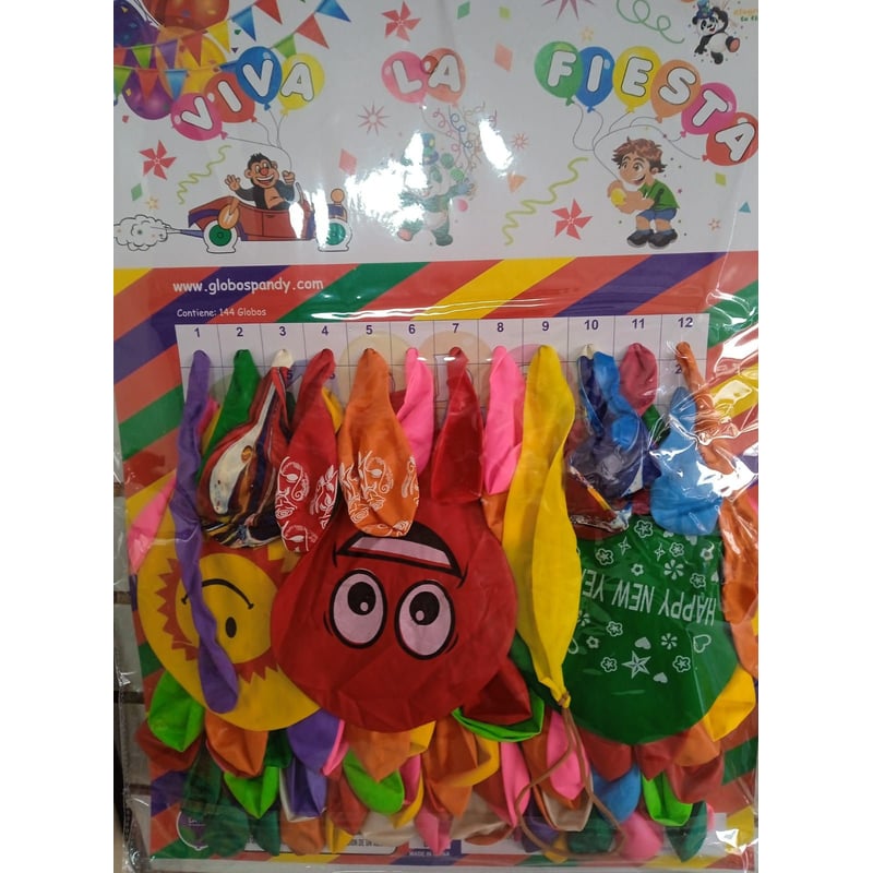 TABLERO GLOBOS DE LATEX CON CARTON PARA SORTEO GENERICO | falabella.com