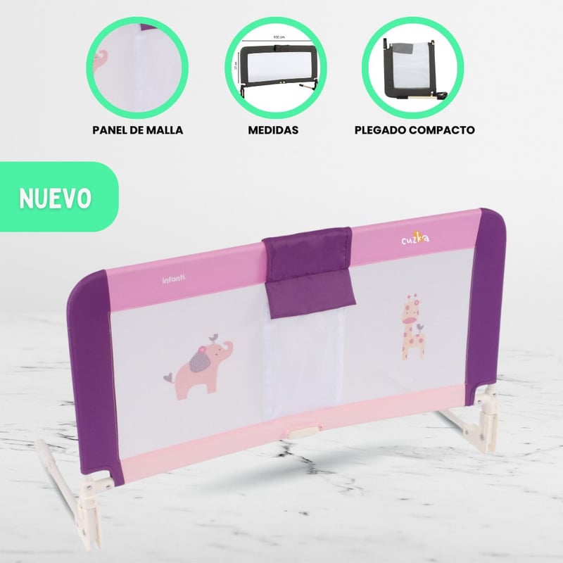 Baranda de Cama para Bebé «POND» Purple INFANTI | falabella.com