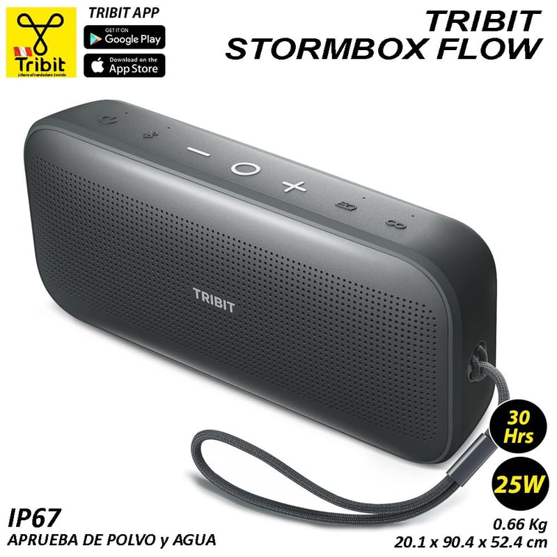 Tribit StormBox Flow 25W reales - Altavoz TRIBIT | falabella.com