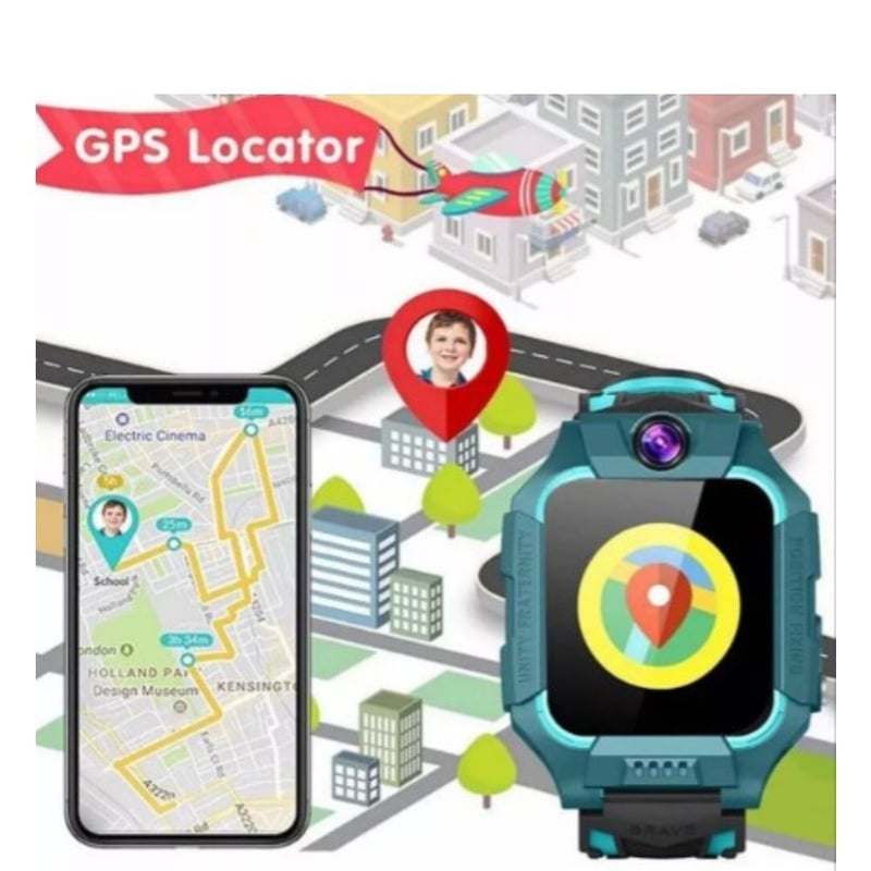 Reloj GPS Niños Chip Rastreador Smart Watch Llamadas GENERICO ...