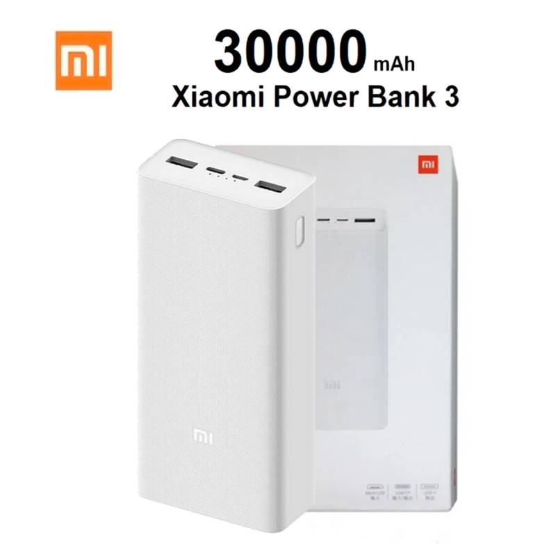 Power bank Xiaomi 30000 mha Carga Rápida 18W XIAOMI | falabella.com
