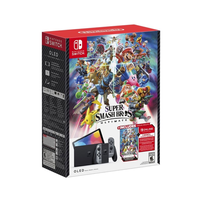 Consola Nintendo Switch Oled Edicion Super Smash Bros Ultimate NINTENDO ...