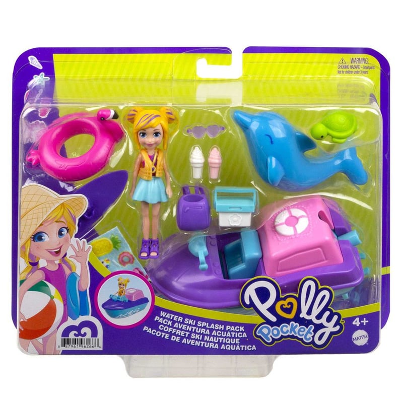 Polly Pocket Pack Aventura Acuática Water Ski Splash POLLY POCKET ...