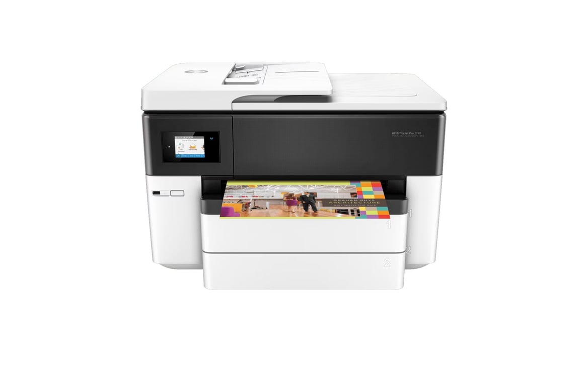 Impresora Multifuncional HP OfficeJet 7740 G5J38A A3 Wi-Fi HP ...