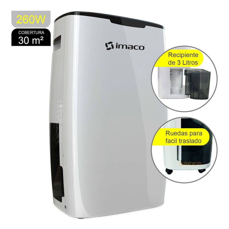 Deshumedecedor Digital IMACO DHE15 Blanco 16L IMACO | falabella.com