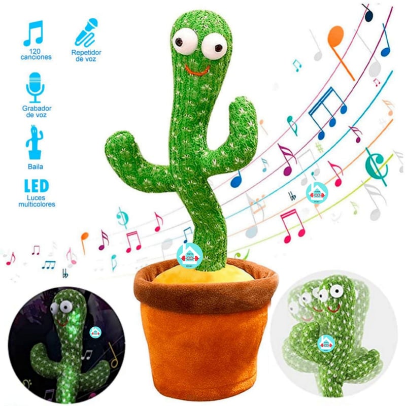 Juguete Cactus Bailarín Musical Imita y Baila GENERICO | falabella.com