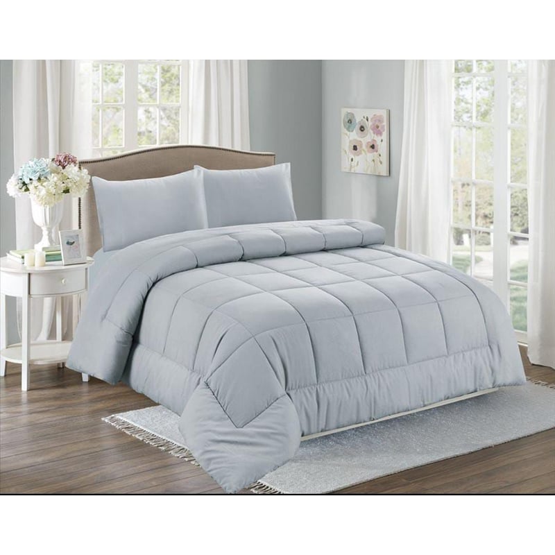 EDREDÓN GRIS 100% ALGODÓN KING CASATEX | falabella.com