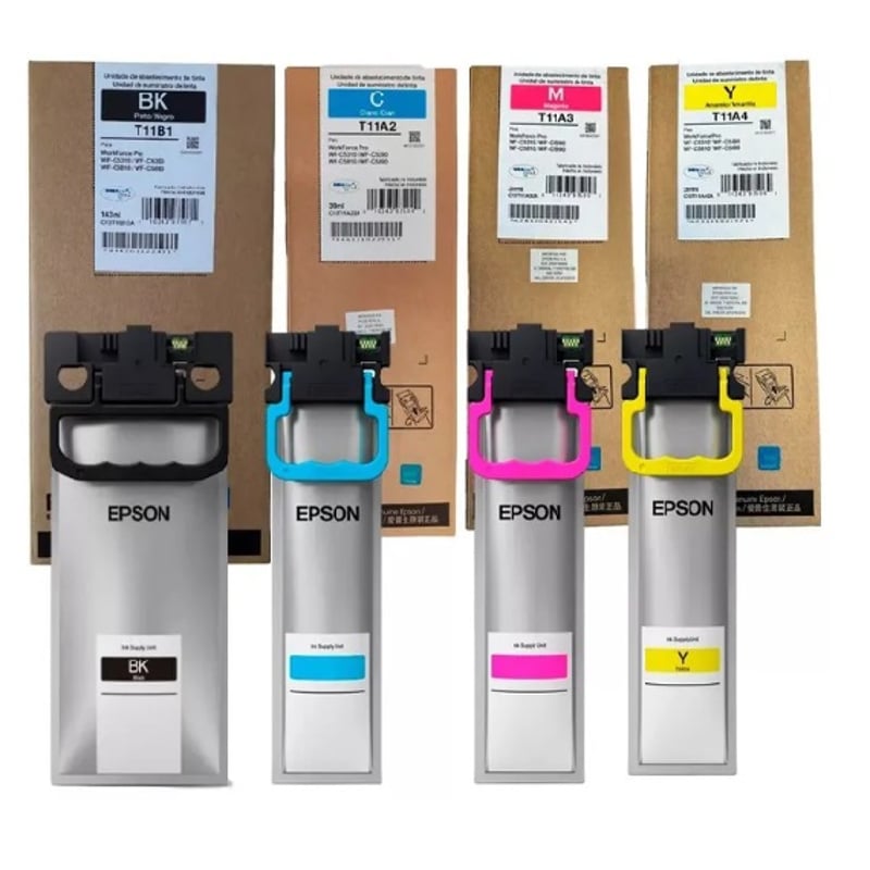 Pack Tinta Epson para WorkForce WF-C5810 WF-C5890 EPSON | falabella.com