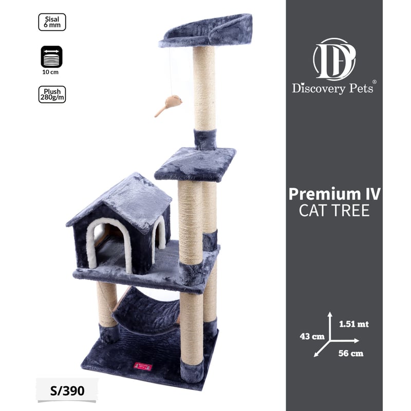 Cat Tree Premium IV DISCOVERY PETS | falabella.com