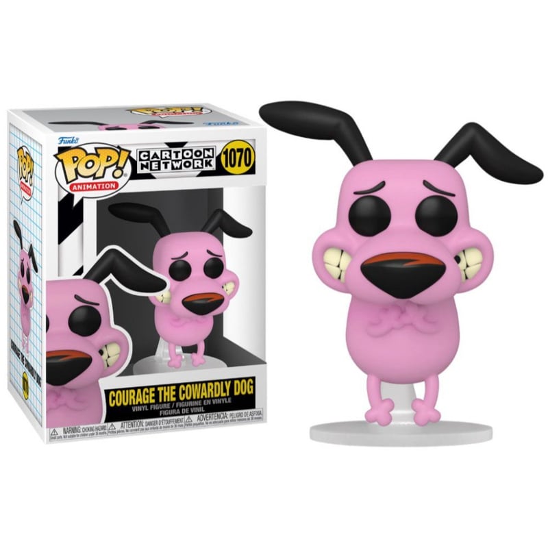 Funko Pop Cartoon Network Coraje el Perro Cobarde 1070 FUNKO ...