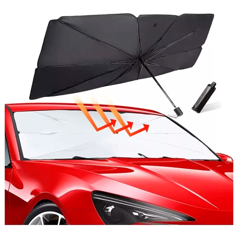 Protector Panoramico Carro Parasol Premium Forma Sombrilla GENERICO ...
