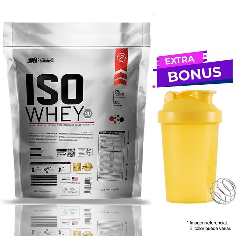 ISO WHEY 90 3000gr - UN PROTEÍNA ISOLATADA COOKIES AND CREAM UNIVERSE ...