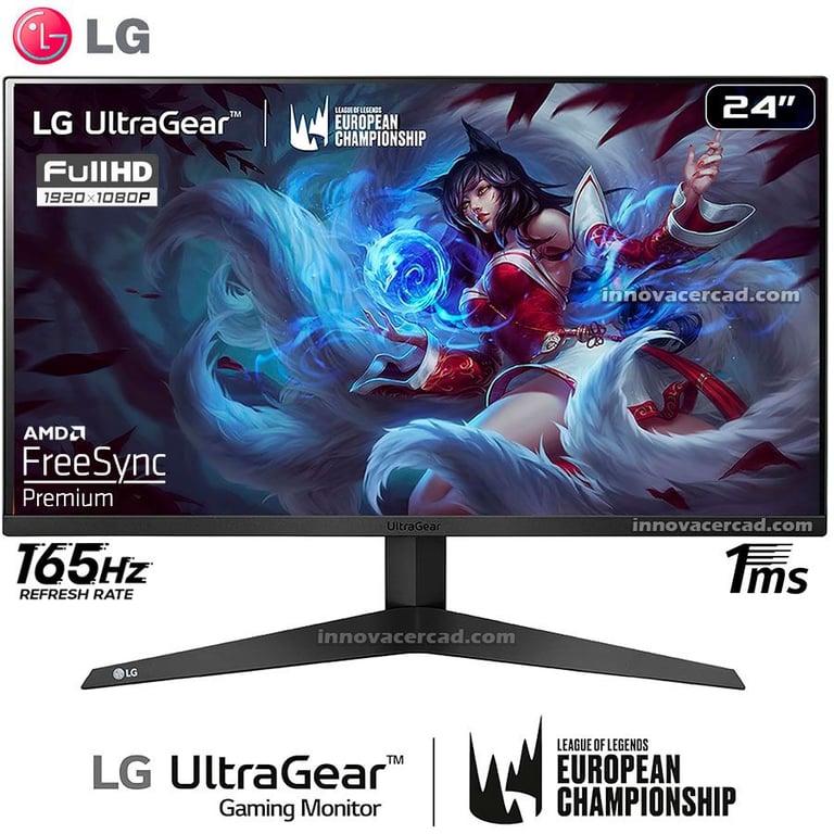 MONITOR GAMING LG 24GQ50F-B 238 VA FHD 165Hz 1ms AMD FreeSync LG | falabella.com